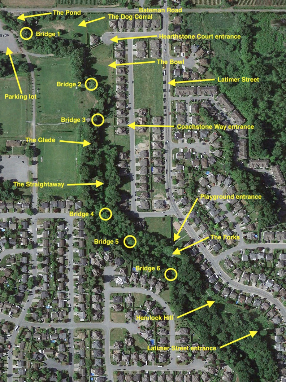 Stoney Creek Trail Map